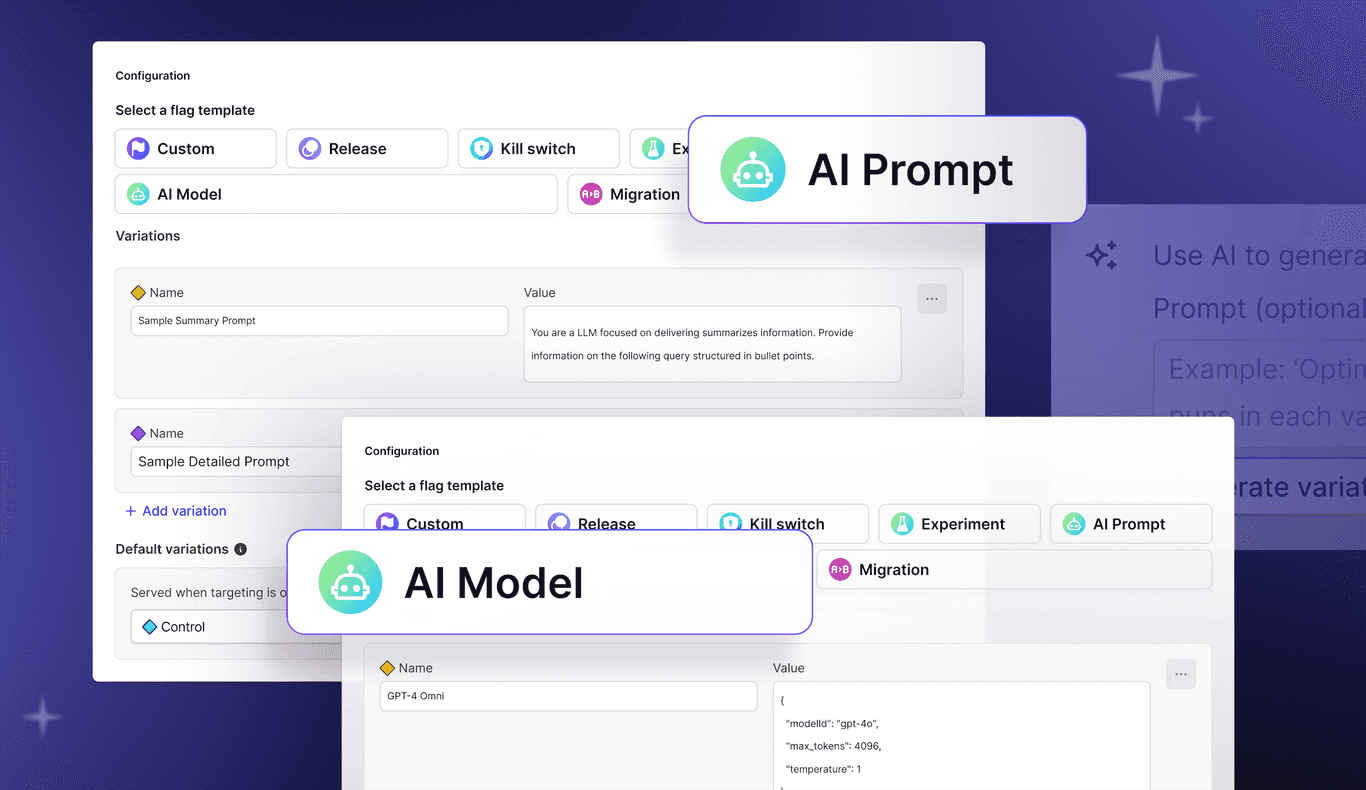 LaunchDarkly AI Model Feature Flags & AI Prompt Feature Flags | LaunchDarkly