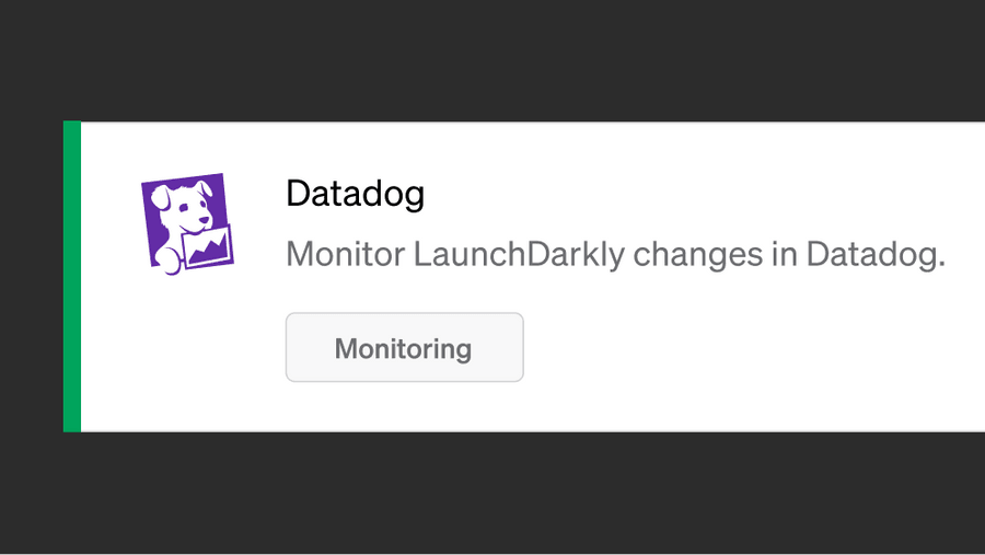 Integrate LaunchDarkly with Datadog. | LaunchDarkly