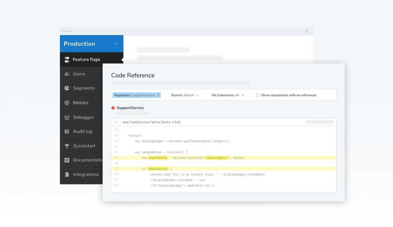 Launched: New Code References Capabilities Make Managing Tech Debt Easier Than Ever | LaunchDarkly